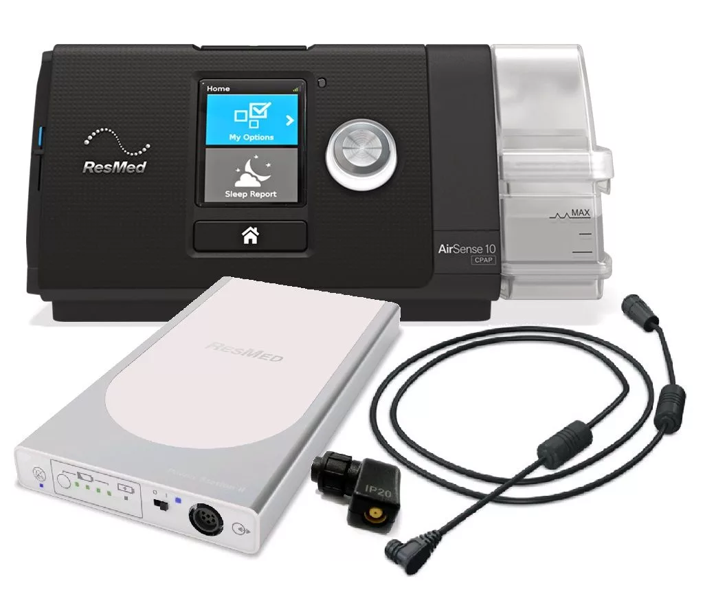 ResMed Power Station II kit batterie pour AirSense™ 10 | Cpap-shop.fr